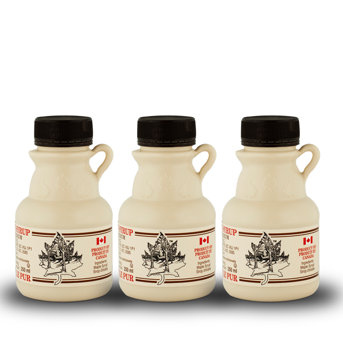100% Pure Maple Syrup, Grade A, Amber Colour, Rich Taste, Plastic Jug ...